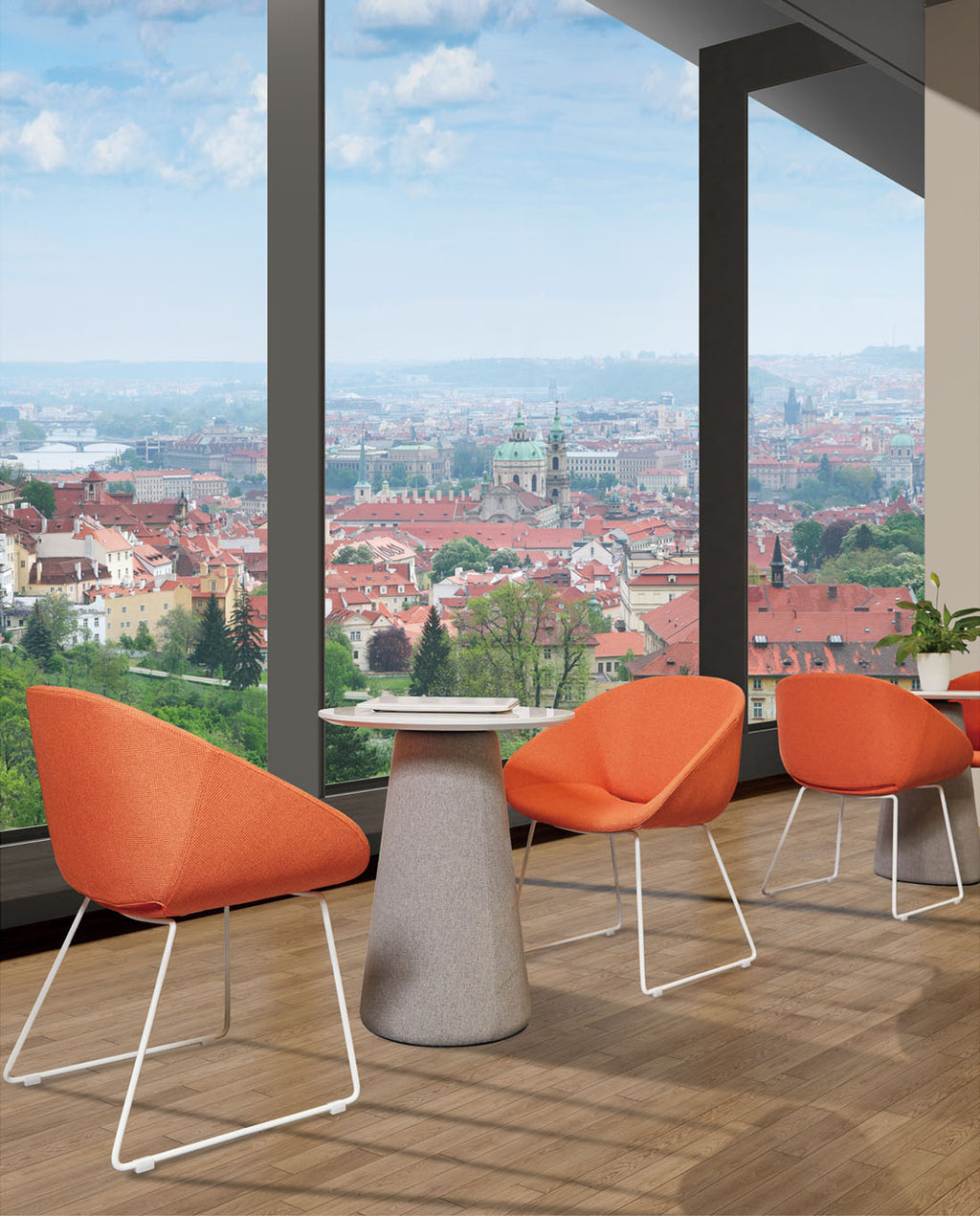 MORA TETRA - Lounge Chair - D'Arte Haus | Singapore Office Furniture